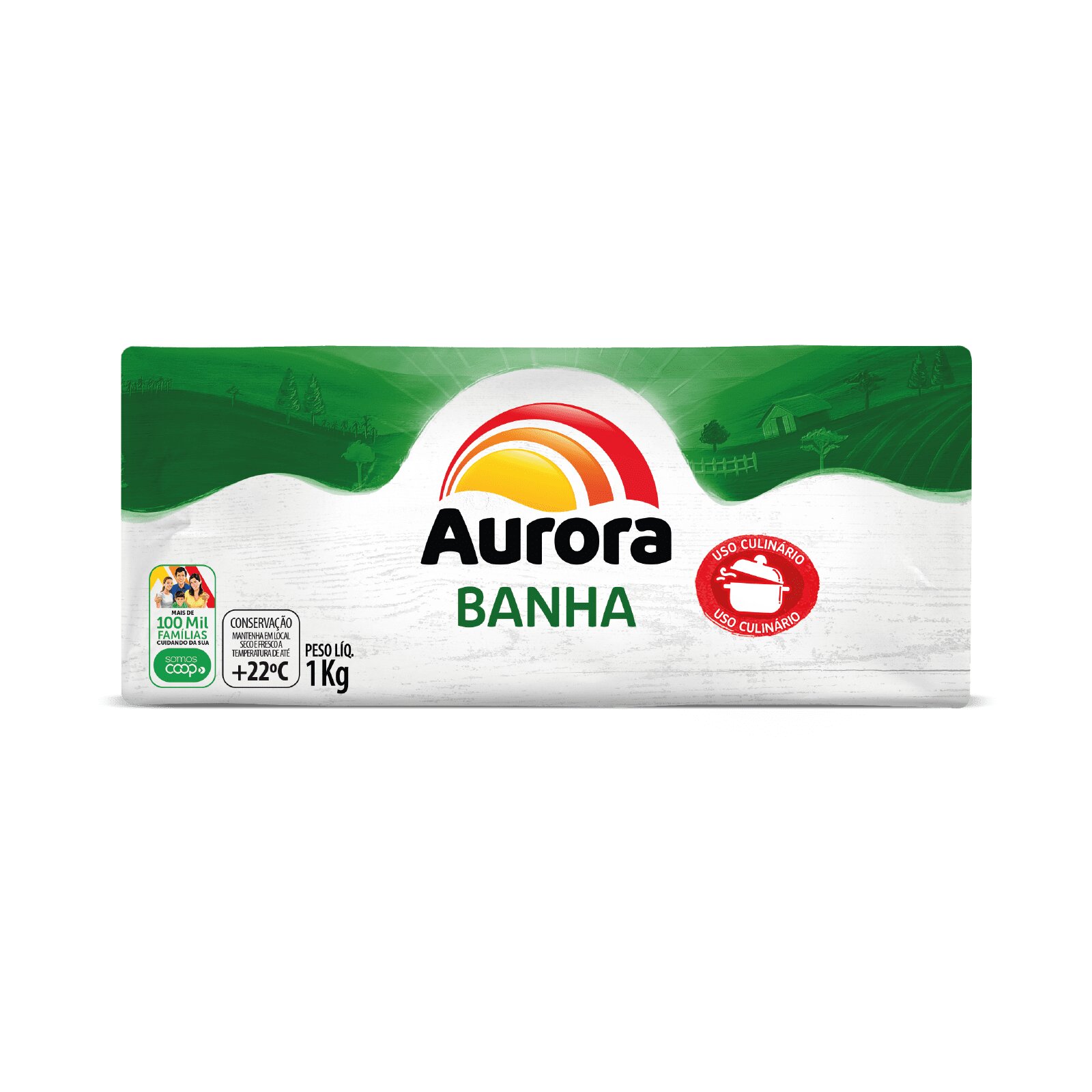 Banha Aurora 1kg