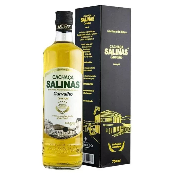 Cachaça Carvalho Salinas 700mL