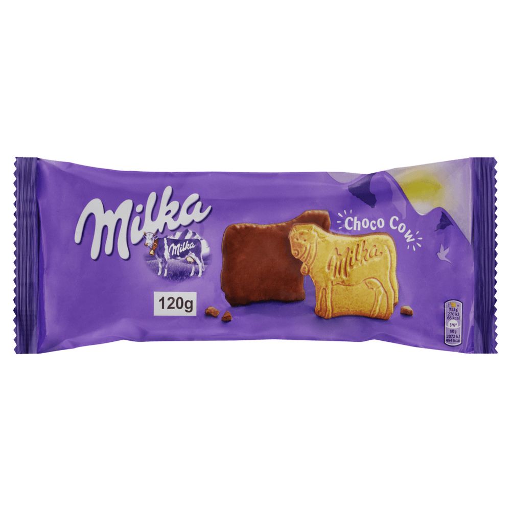 Biscoito Choco Cow Milka 120g