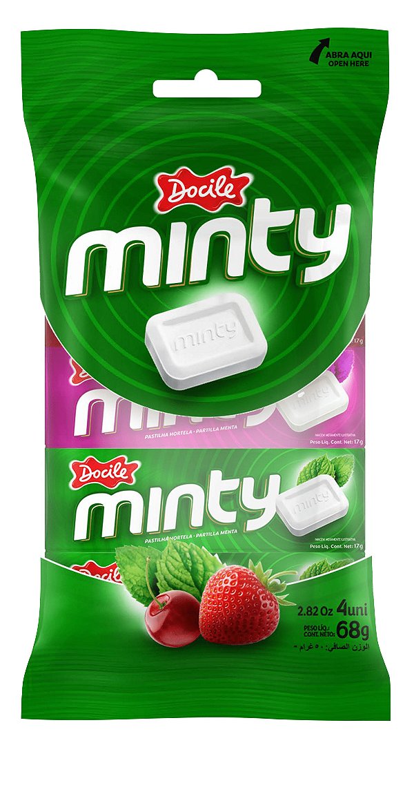 Pastilha Docile Sortida Minty 4un