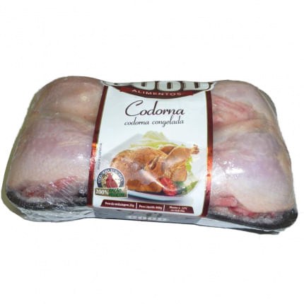 Codorna Inteira Good Congelada Good 820g