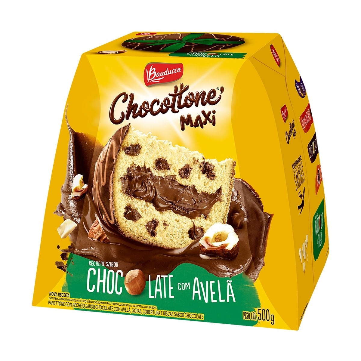 Chocottone Maxi Chocolate com Avelã 500g