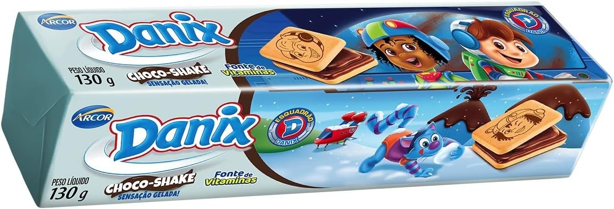 Biscoito Recheado Coco-Shake Danix 130g