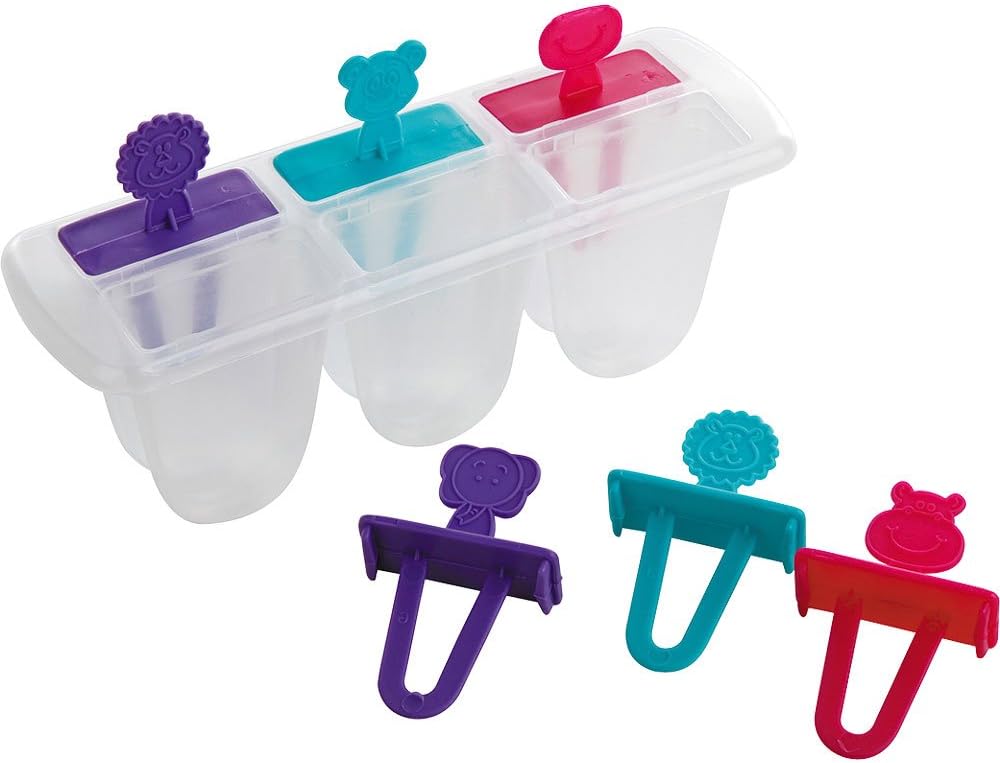 Forma Para Picolé Infantil Injetemp 6 Picolés