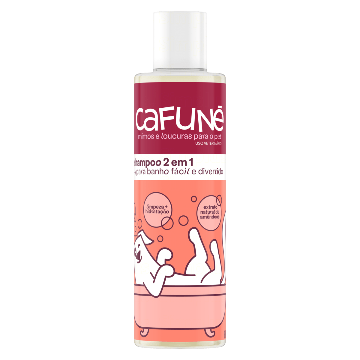 Shampoo Pet 2 em 1 Cafuné 300ml