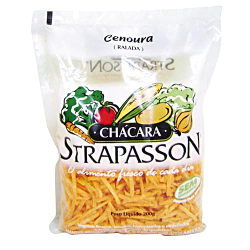 Cenoura Ralada Strapasson 200g