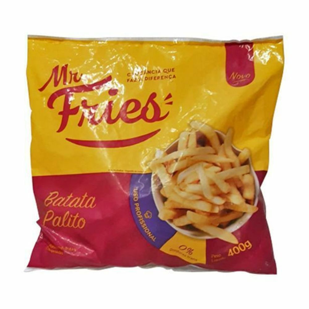 Batata Pré Frita Congelada Mr Fries 400g