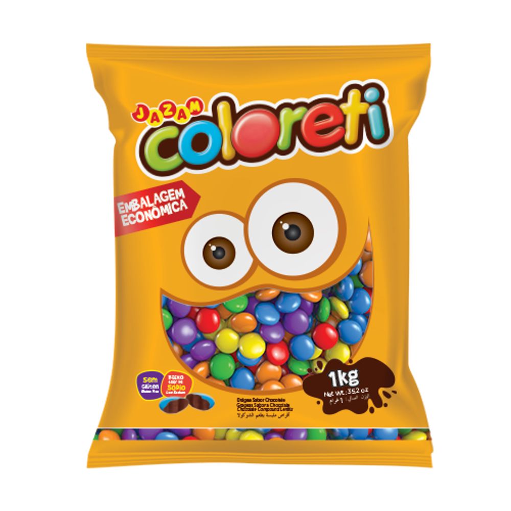 Confeito Tradicional Coloreti 300g